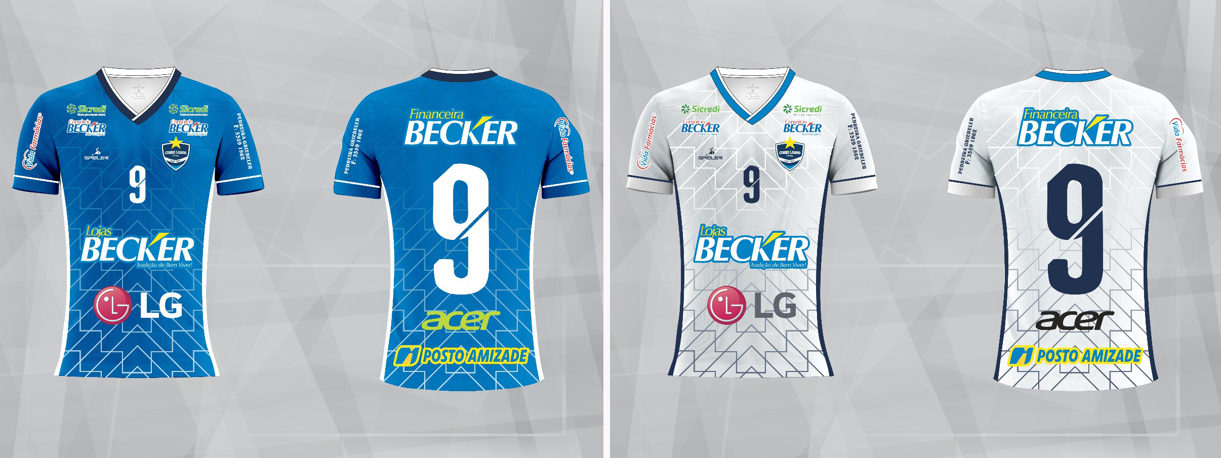 Cerro Largo Futsal lança camisas oficiais para venda - Cerro Largo Futsal