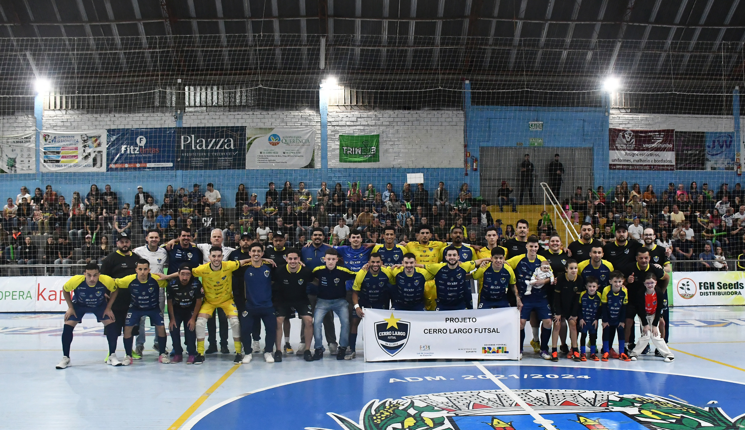 Série Prata: Cerro Largo vence primeiro jogo da final - Cerro Largo Futsal